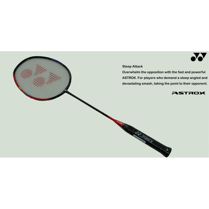 Buy Yonex Badminton Racquet - Astrox 01 Clear - 4U5 - Black Red + 1 ...