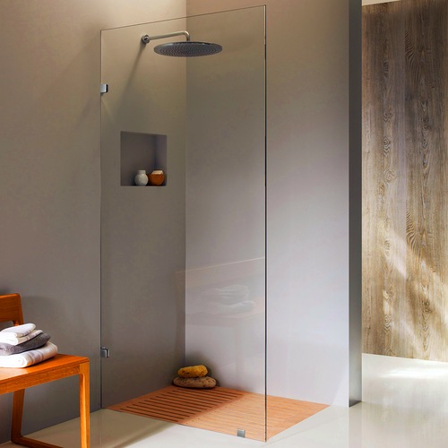 ELEGANT 1100x1100mm Square Bath Screen Shower Bathroom Enclosure Corner ...