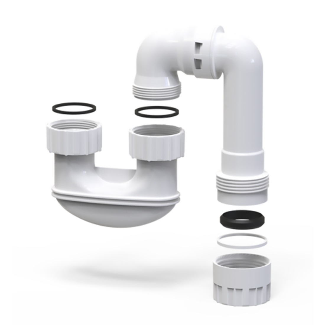 Buy Holman 50mm Short Combination S&P Trap PVC Pipe - MyDeal Australia