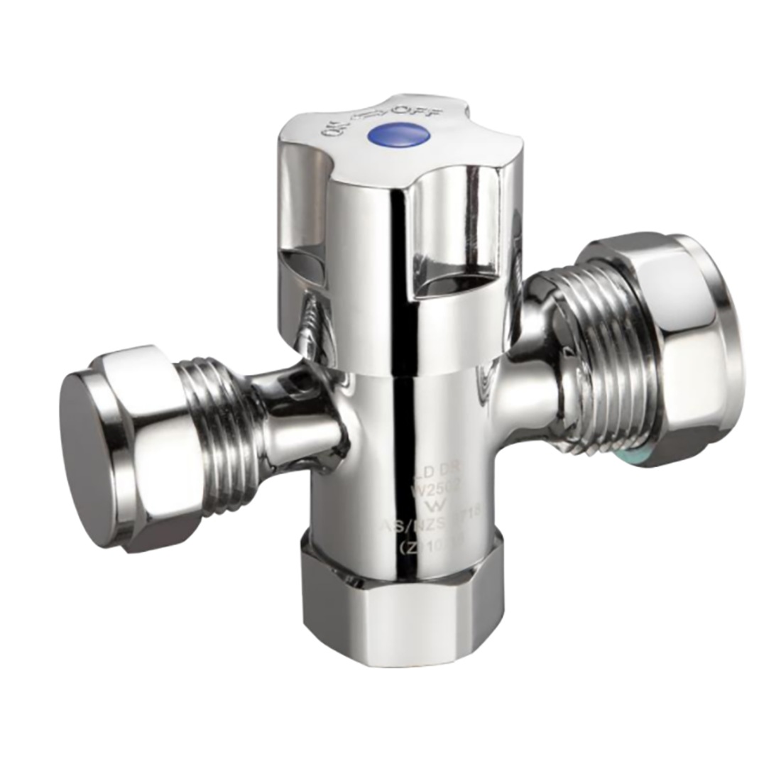 Buy Fitquik Dual Isolation Stop Quarter Turn Ceramic Disc Swivel Nut ...