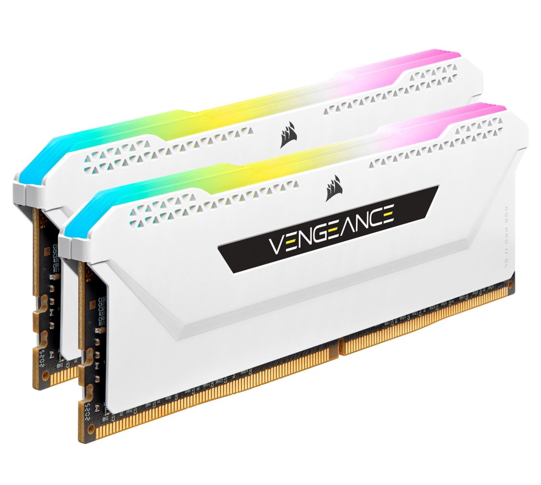 Buy CORSAIR Vengeance RGB PRO SL 16GB (2x8GB) DDR4 3200Mhz C16 White ...
