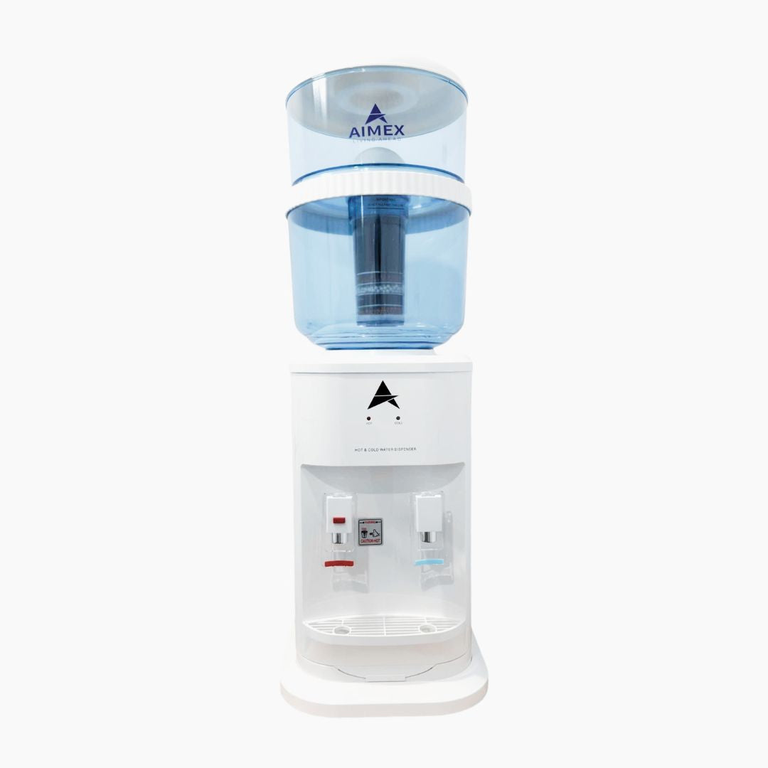 Buy Luxurious White Benchtop Hot and Cold-Water Dispenser with Filter ...