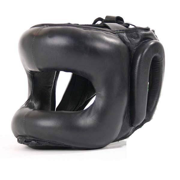 Buy Leather Metal Frame Jaw Face Protector Head Guard - MyDeal Australia