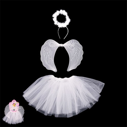 Buy Angel Kit - Halo, Wings & Tutu - MyDeal Australia