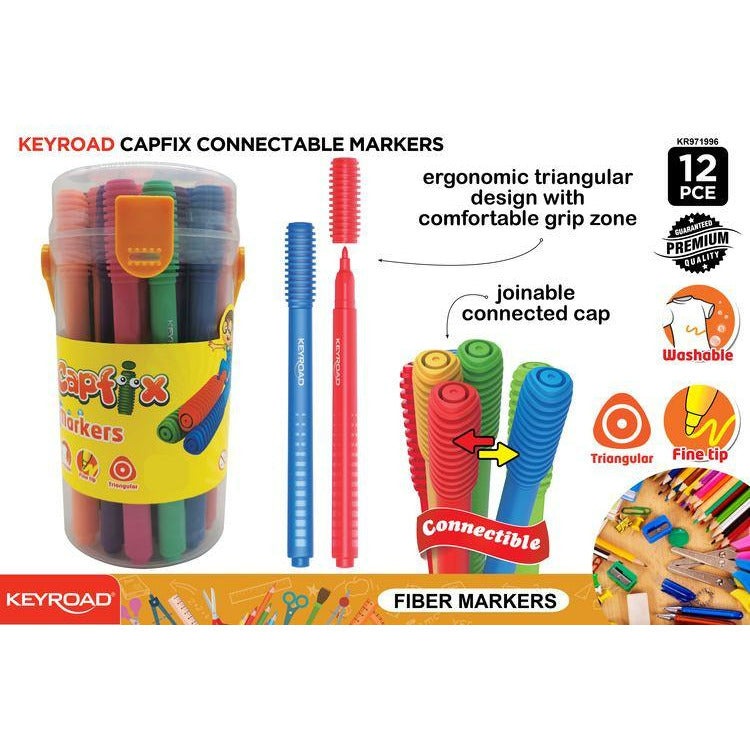 Buy Capfix Connectable Fiber Markers - DIDN'T MIGRATE - MyDeal Australia