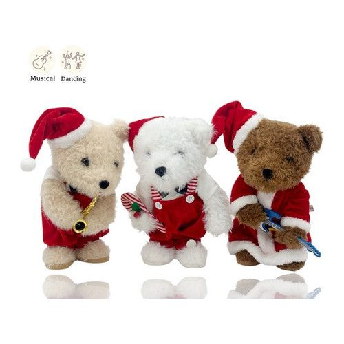 Buy Christmas Dancing Musical Teddy Bear - MyDeal Australia