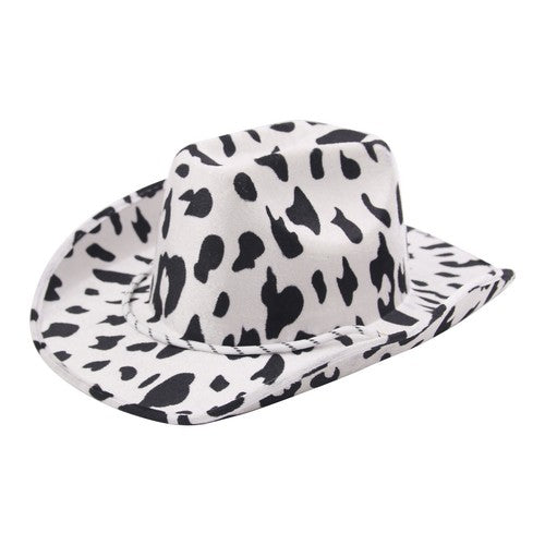 Buy Cowboy Hat - Cow Print - MyDeal Australia