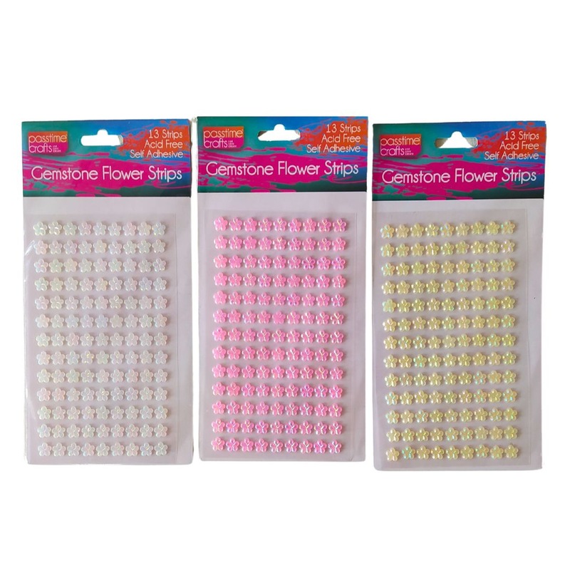 Buy Gemstone Stickers - Flower - MyDeal