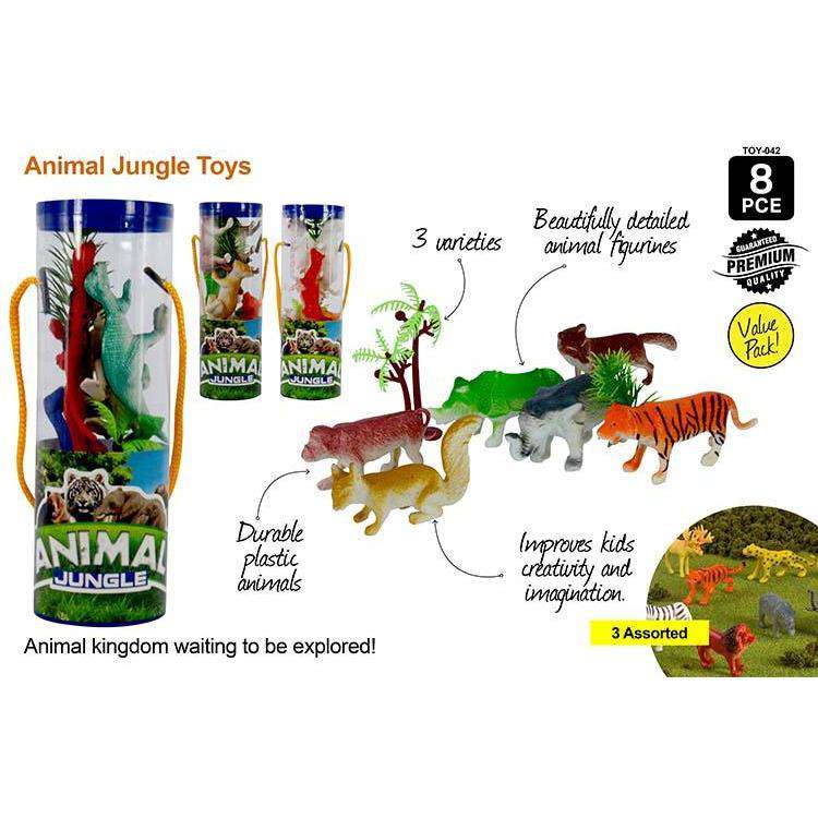 Buy Jungle Animals in Cylinder - MyDeal Australia