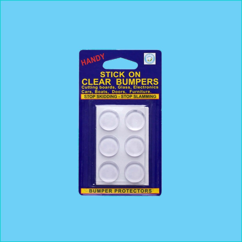 Buy Stick on Clear Bumpers - Large - MyDeal Australia