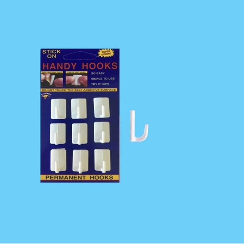 Buy Micro Hooks - Stick on Permanent - MyDeal