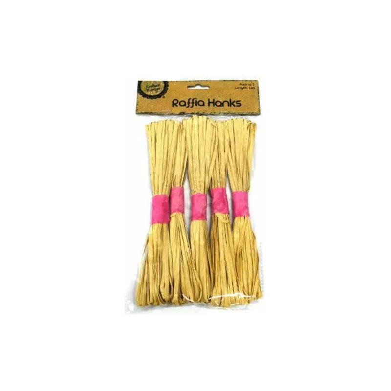 Buy Natural Raffia Hanks - MyDeal