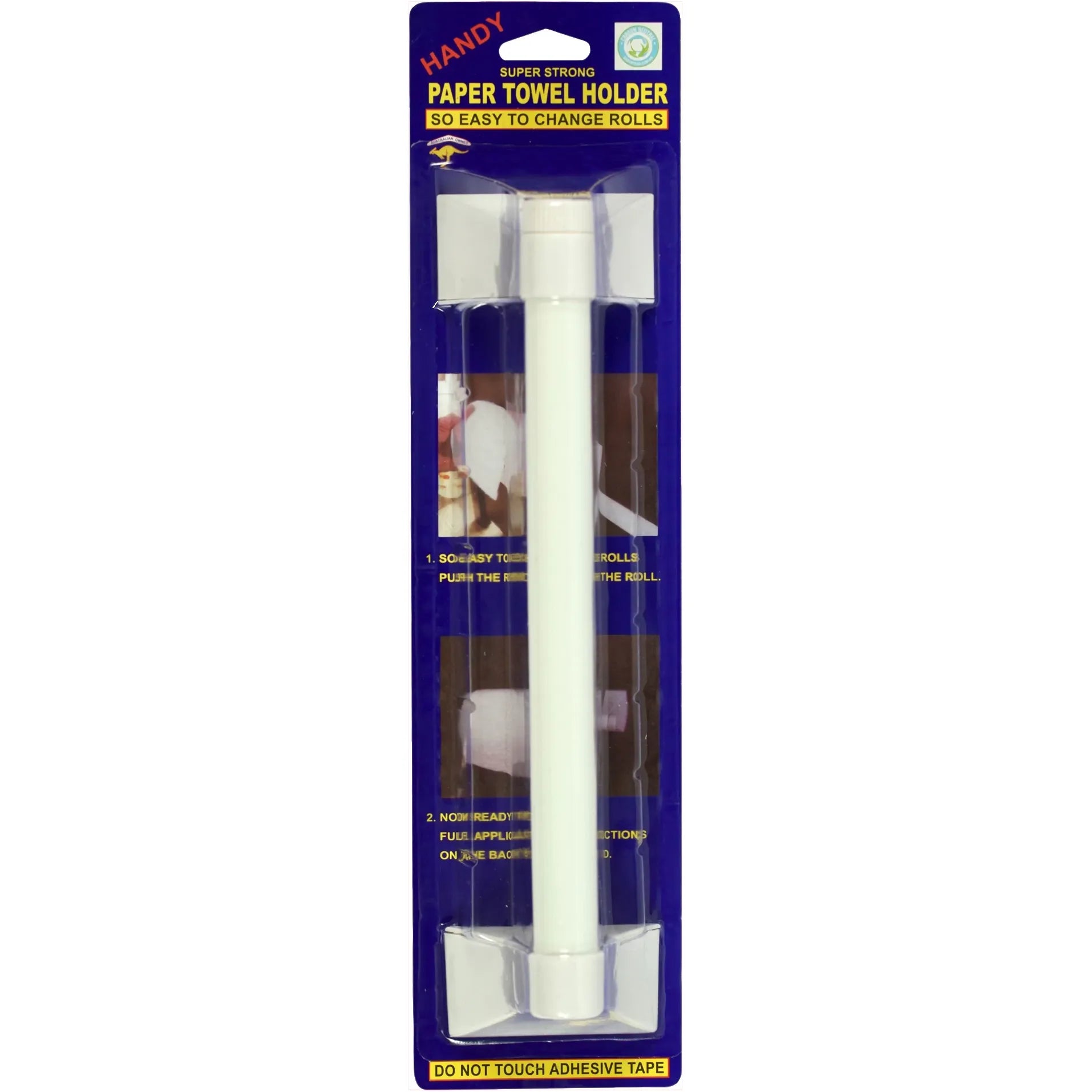 Buy Paper Towel Holder - Easy Pull-Out Rod - MyDeal Australia