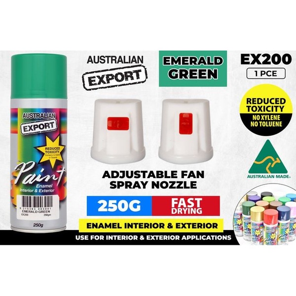 Buy Spray Paint - Emerald Green - MyDeal Australia