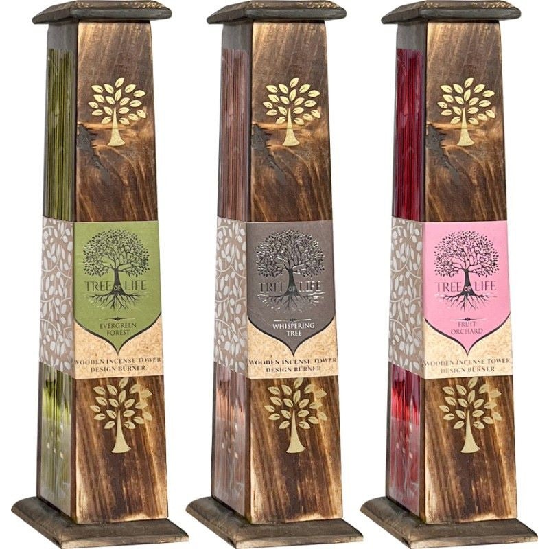 Buy Incense Tower & Incense Sticks - Tree of Life DISC - MyDeal