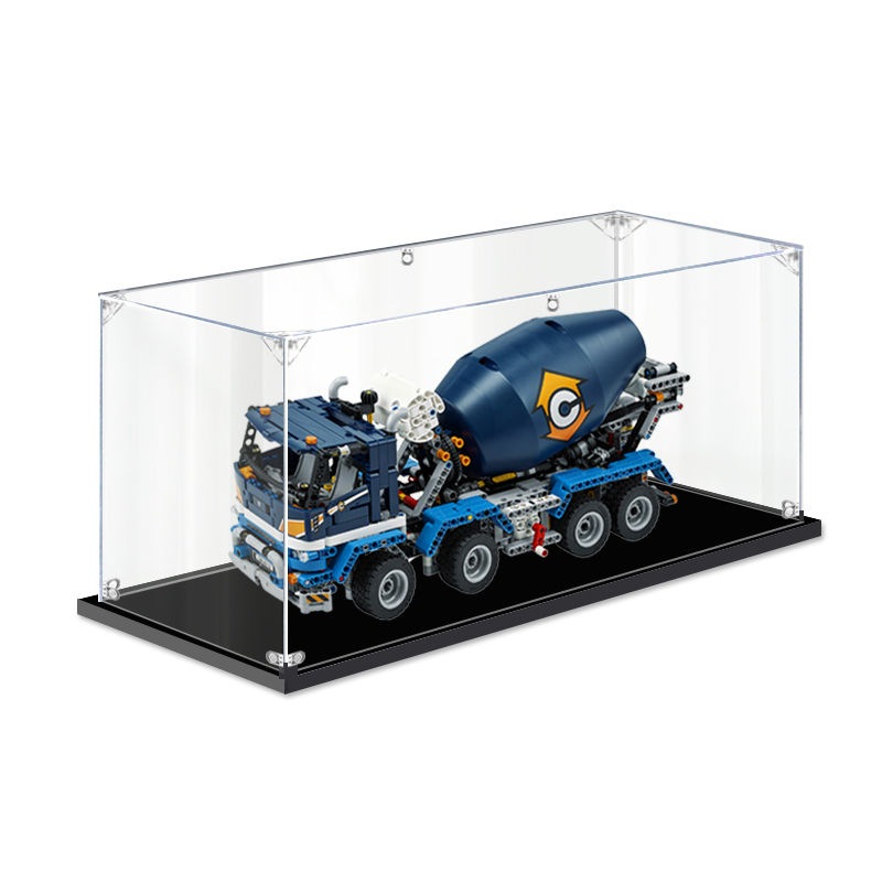 Buy Acrylic Display Case for LEGO 42112 Technic Concrete Mixer Truck ...