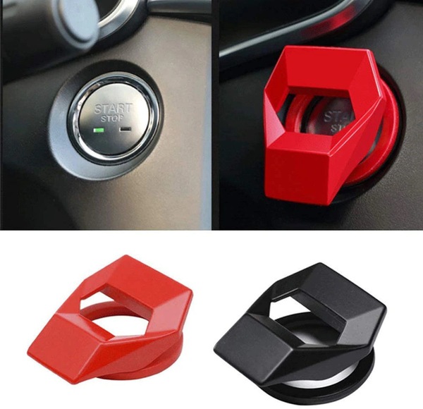 Buy Car Sticker Auto Engine Ignition Start Stop Button Ring Circle ...
