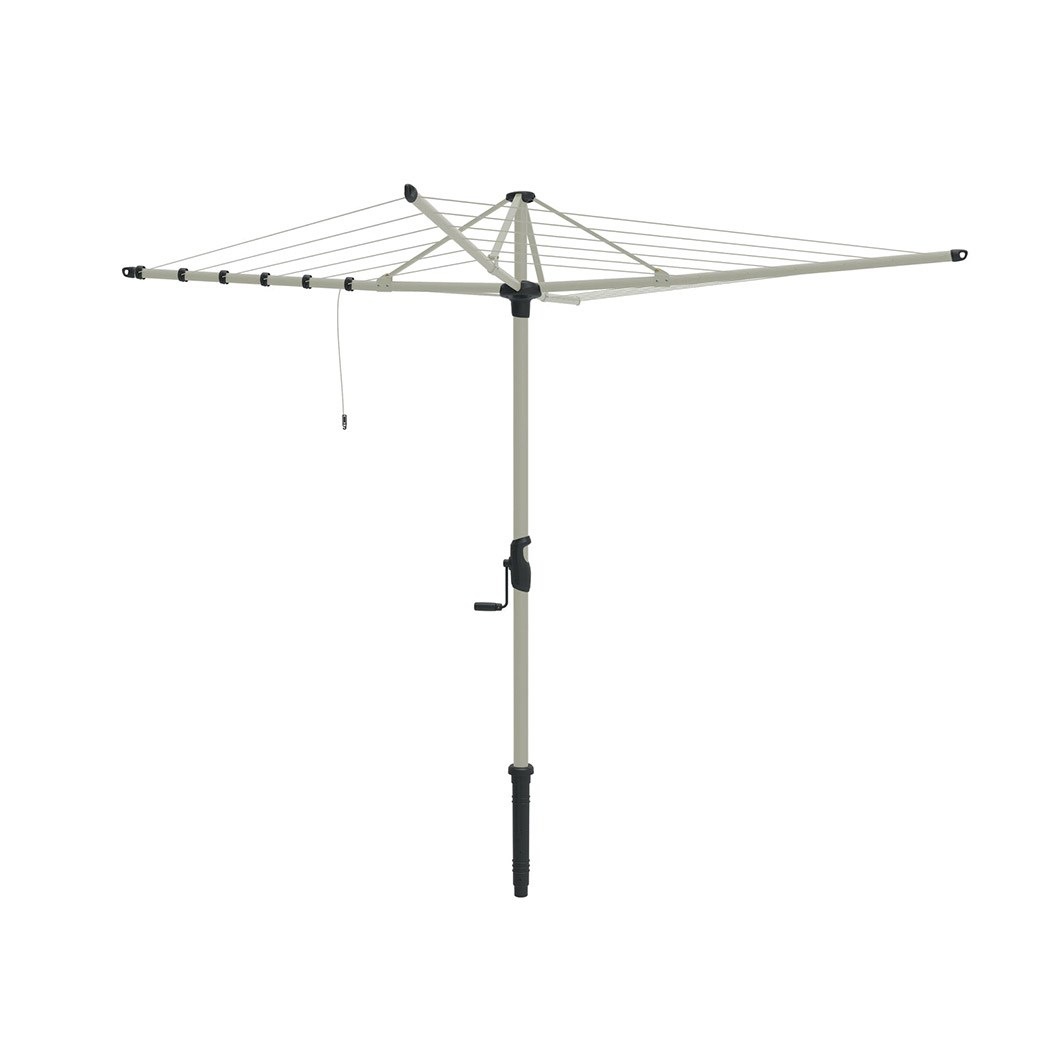 Buy Hills Rotary 6 Line Clothesline Surfmist - MyDeal Australia