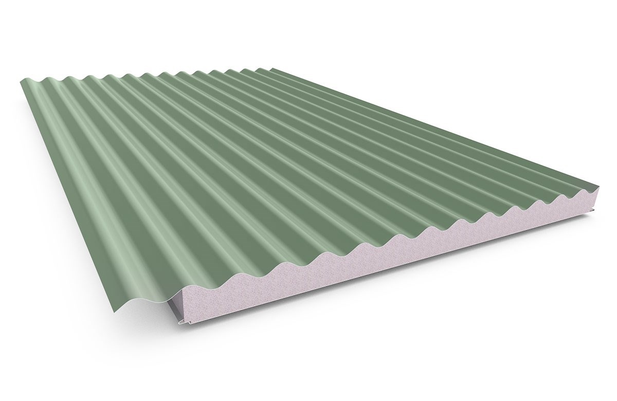 Buy Stratco Cooldek® Corrugated Underside: Off White - Topside: Mist ...