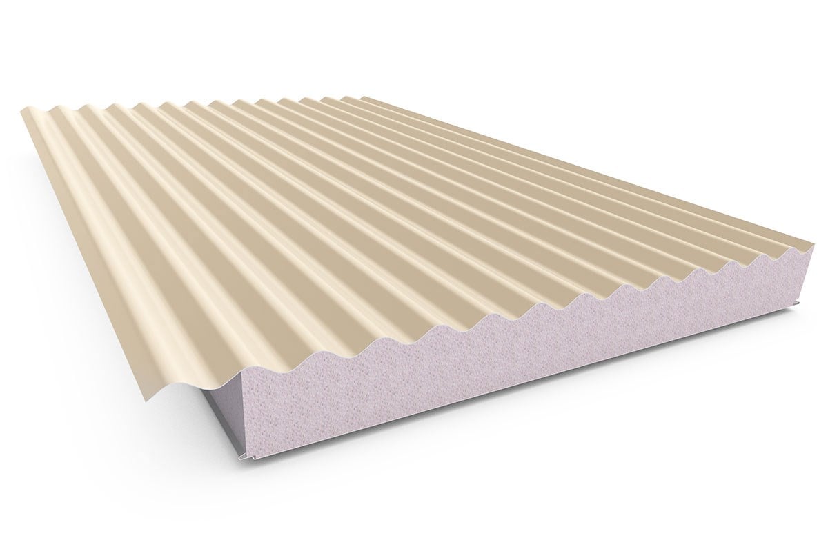 Buy Stratco Cooldek® Corrugated Underside: Off White - Topside: Smooth ...