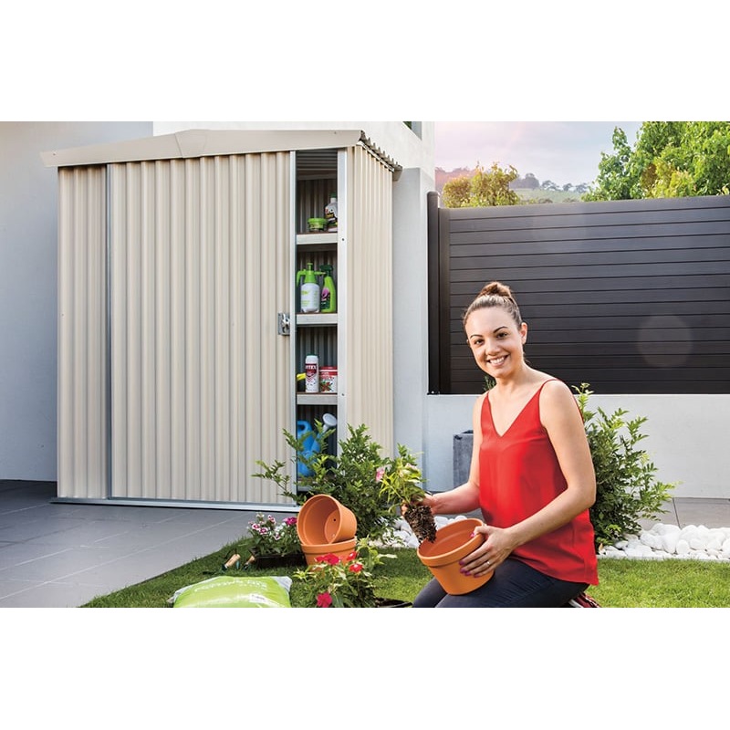 Buy Stratco Handi-Mate Sliding Door Shed HM02 1.86m Wide x 1.55m Deep x ...