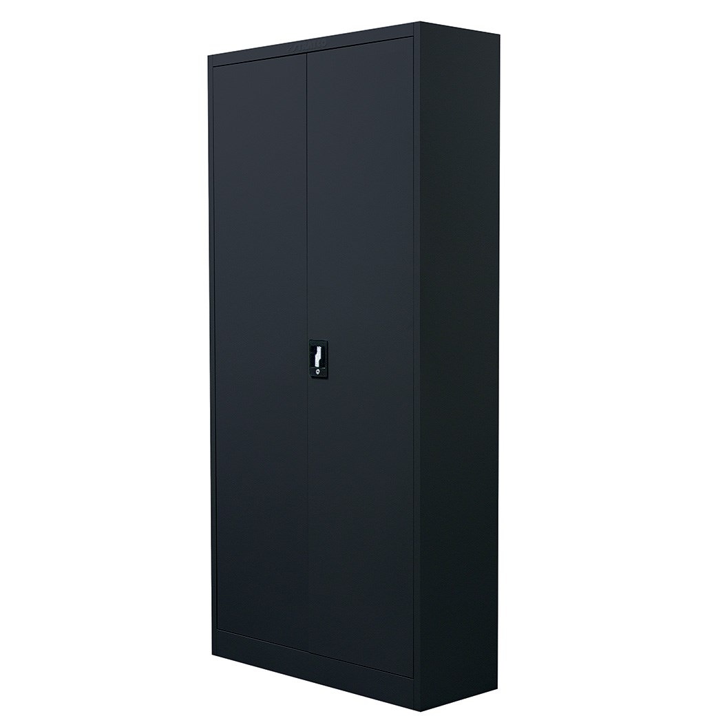 Buy Stratco Utility 2 Door Cabinet Black - MyDeal Australia