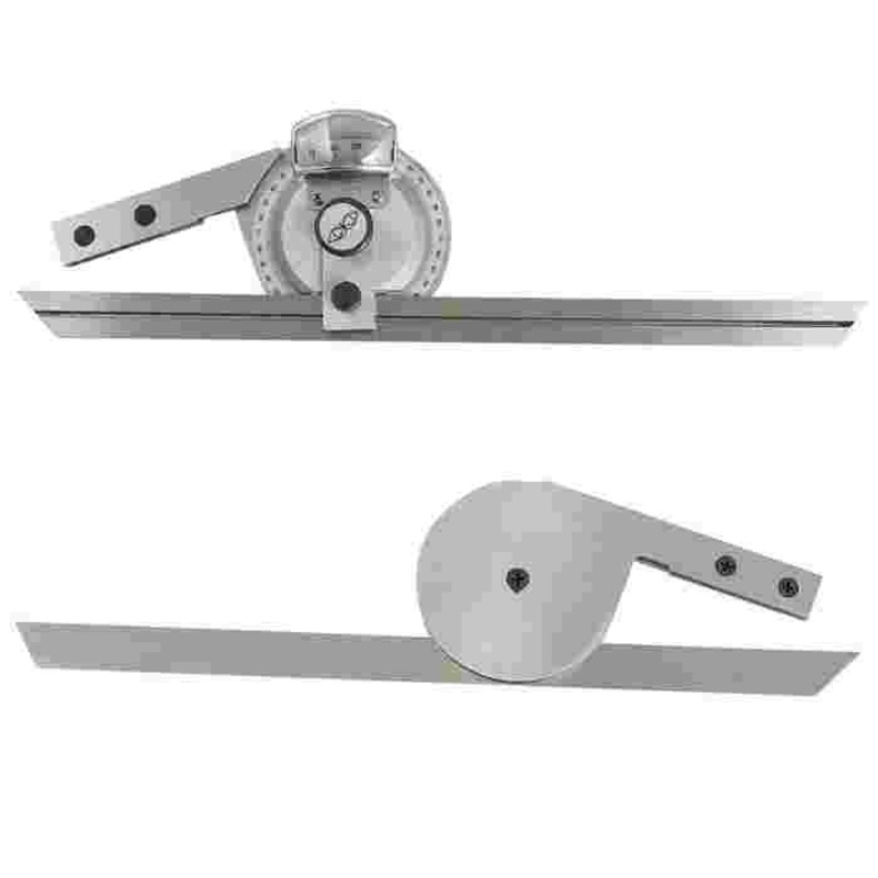 Buy 0-360 Stainless Steel Universal Bevel Protractor Angle Finder ...