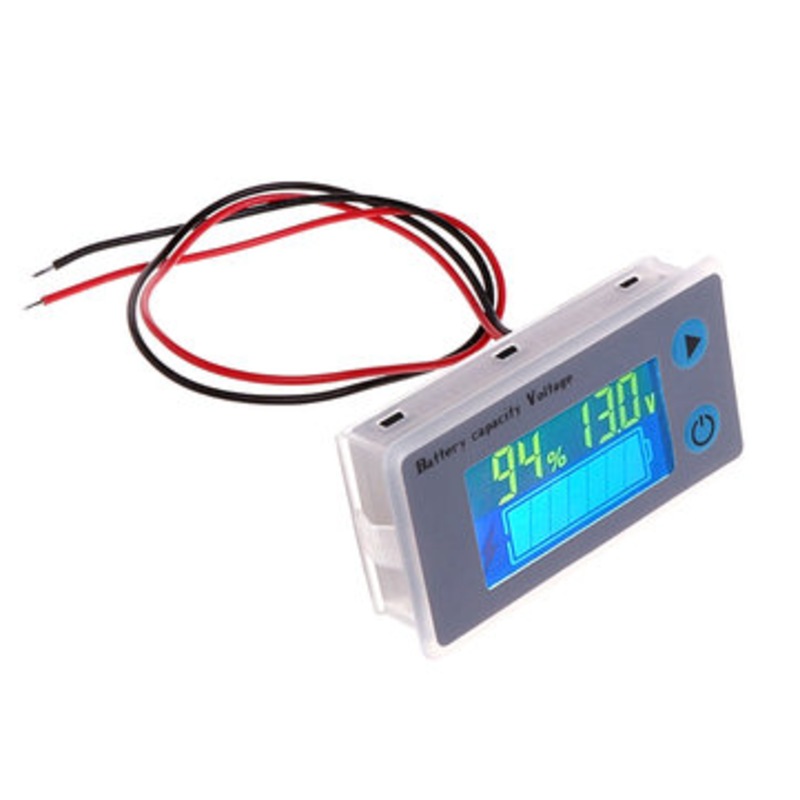 Buy 10-100V Universal LCD Car Lithium Battery Capacity Indicator ...
