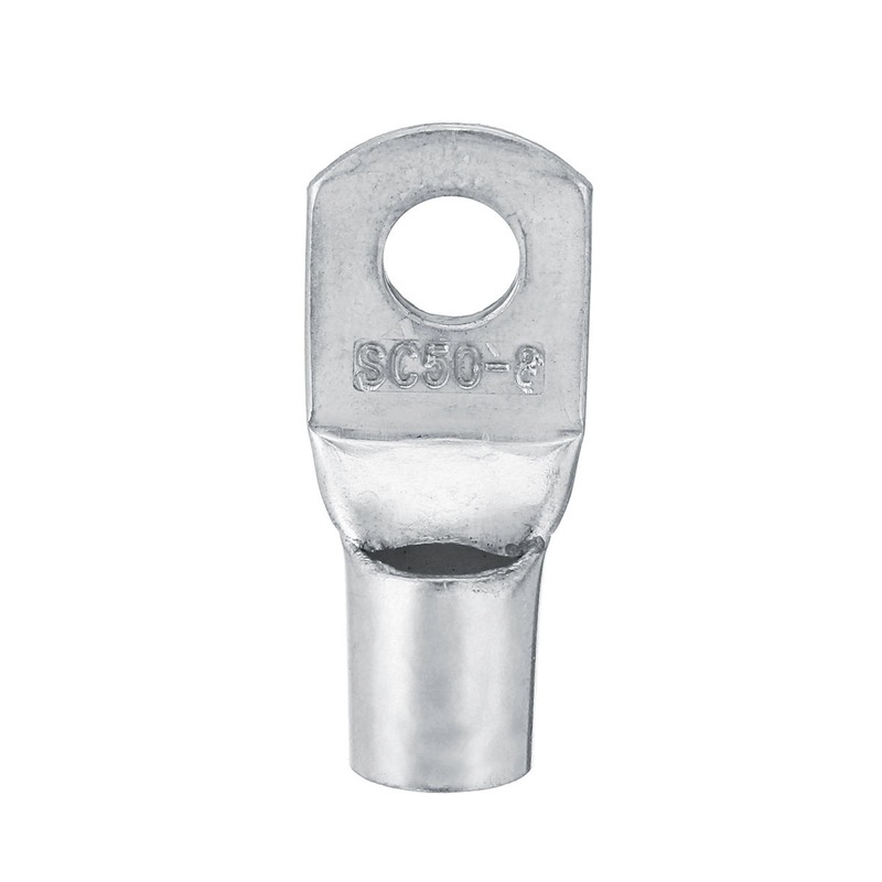 Buy 10Pcs Sc50-8 Copper Battery Cable Lug Terminal 1/0 Awg 50Mm2 Hole ...