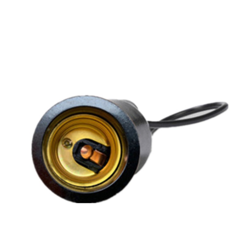 Buy 15 Pcs Waterproof E27 Copper Wire Light Bulb Socket Lamp Holder ...
