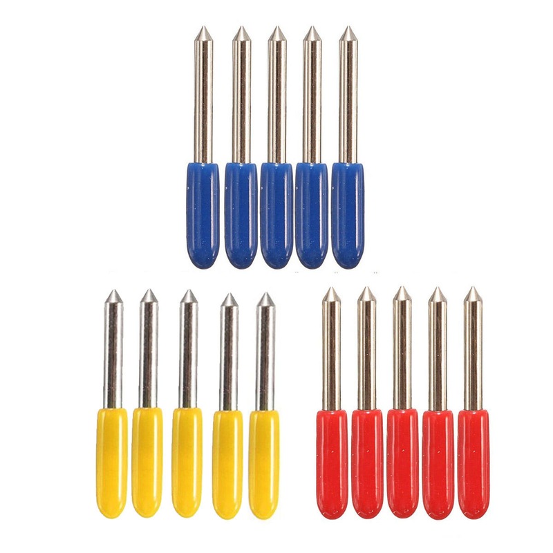 Buy 15Pcs 30/45/60 Degree Blades Gcc Cutting Plotter Vinyl Cutter Blade For Roland Cutter - MyDeal