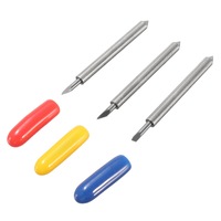 Buy 15Pcs 30/45/60 Degree Blades Gcc Cutting Plotter Vinyl Cutter Blade ...