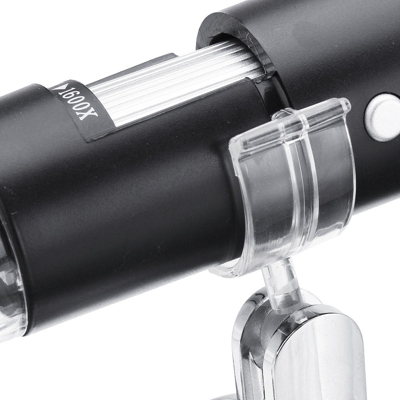 Buy 1600X 8 Led Light Adjustable Dimmer Practical Hand Held magnifier ...