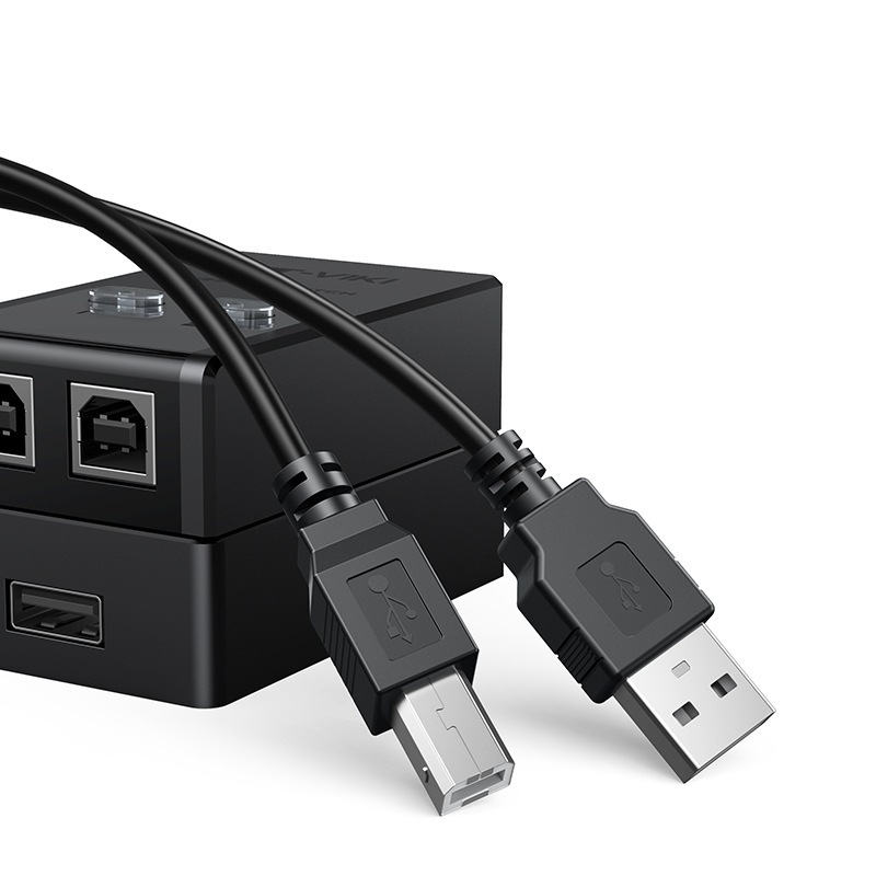 Buy 2 Port Usb 2.0 Auto Printer Sharing Switch Hub Selector Switcher ...