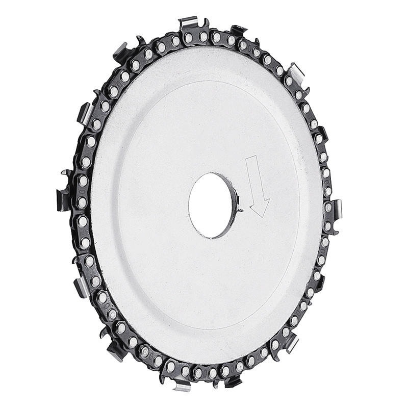 Buy 2Pcs 5 Inch Yellow/Purple Grinder Chain Disk 22Mm Arbor 14 Teeth ...