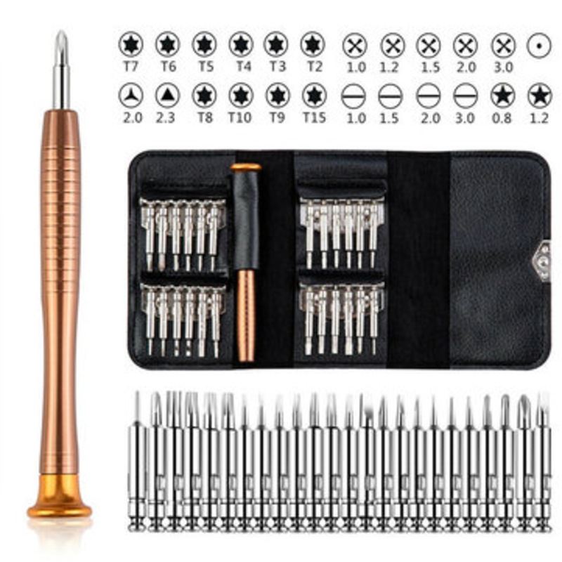 Buy 2Set 25 In 1 Multi Small Precision Hex Torx Star Mini Screwdriver Set Bits Repair Tool Kit ...