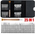 Buy 2Set 25 In 1 Multi Small Precision Hex Torx Star Mini Screwdriver Set Bits Repair Tool Kit ...