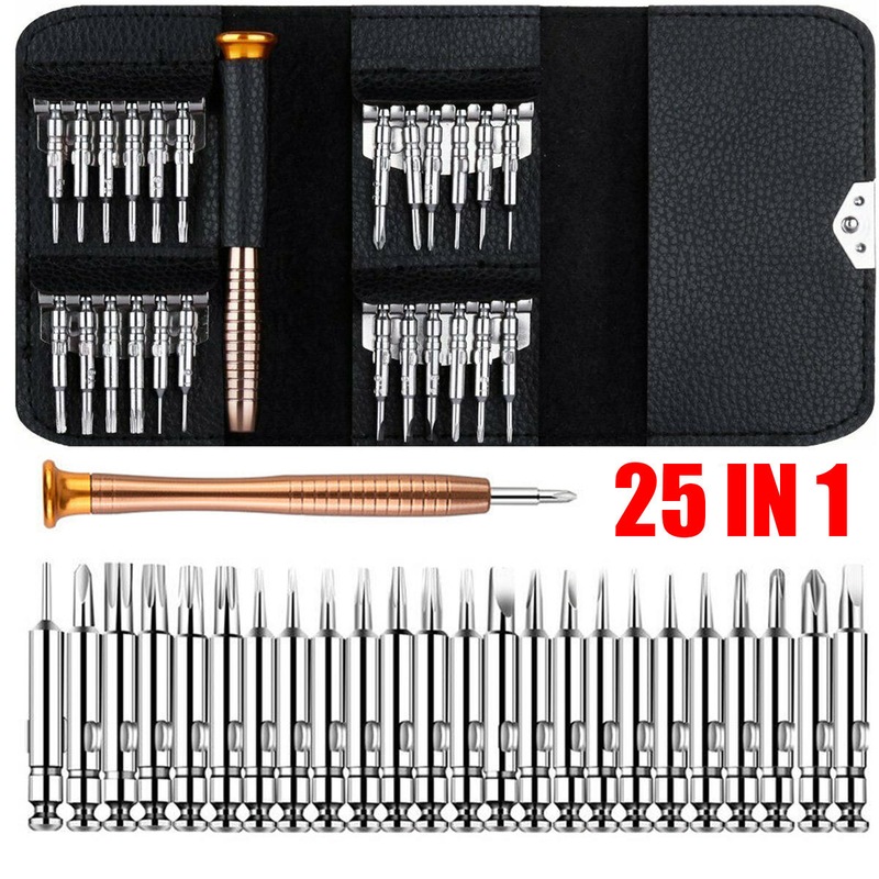 Buy 2Set 25 In 1 Multi Small Precision Hex Torx Star Mini Screwdriver ...