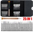 Buy 2Set 25 In 1 Multi Small Precision Hex Torx Star Mini Screwdriver Set Bits Repair Tool Kit ...