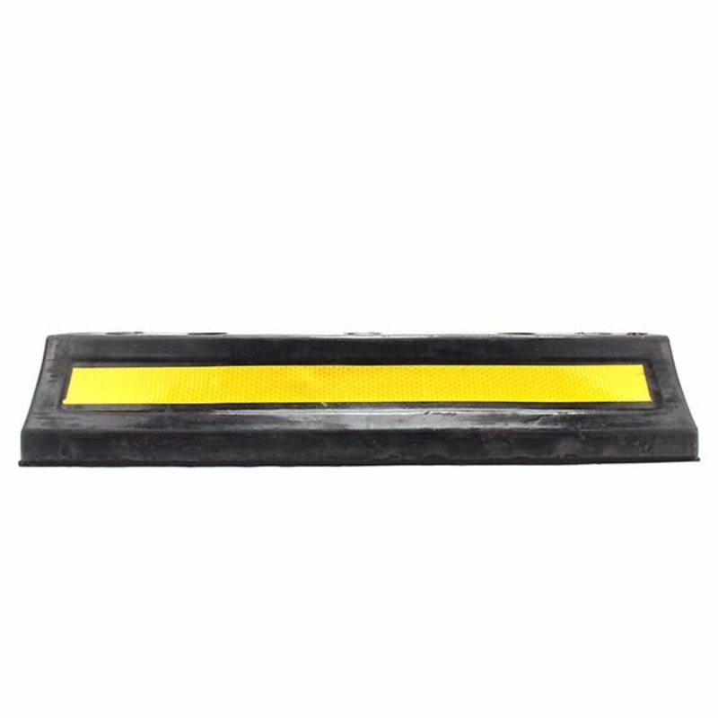 Buy Car Parking Rubber Wheel Alignment Black Car Reversing Pad Security ...