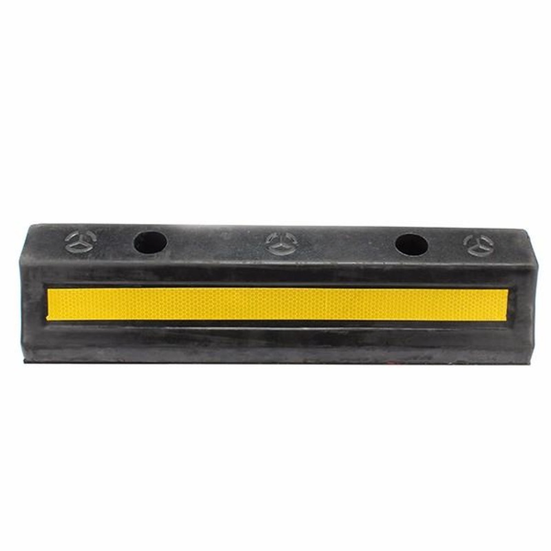 Buy Car Parking Rubber Wheel Alignment Black Car Reversing Pad Security ...