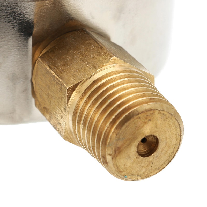 Buy Stainless Steel Yn-60 Liquid Filled Fuel Oil Pressure Gauge - MyDeal