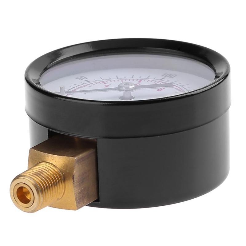 Buy Ts-Z52 Pressure Gauge 1/8Inch Npt Side Mount 0-200Psi 0-14 Bar Pressure Dial Air Compressor ...