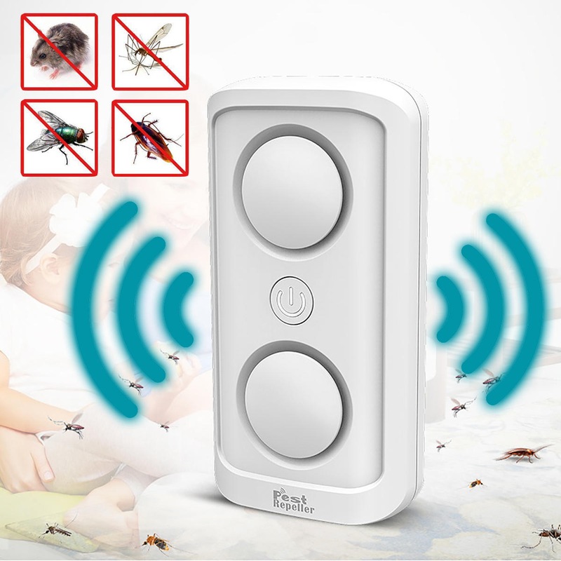 Buy Ultrasonic Pest Repeller Electronic Mice Bug Mosquito Fly Cockroach ...