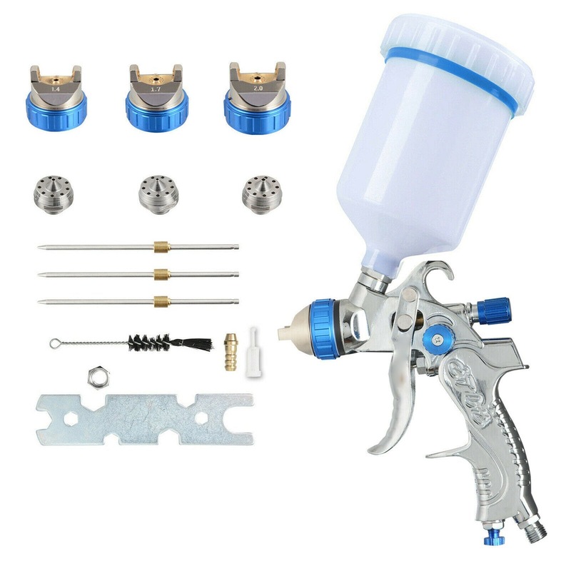Buy DIY Home Spray Gun Painting Nozzle Tool Kit - 3 Nozzles - MyDeal