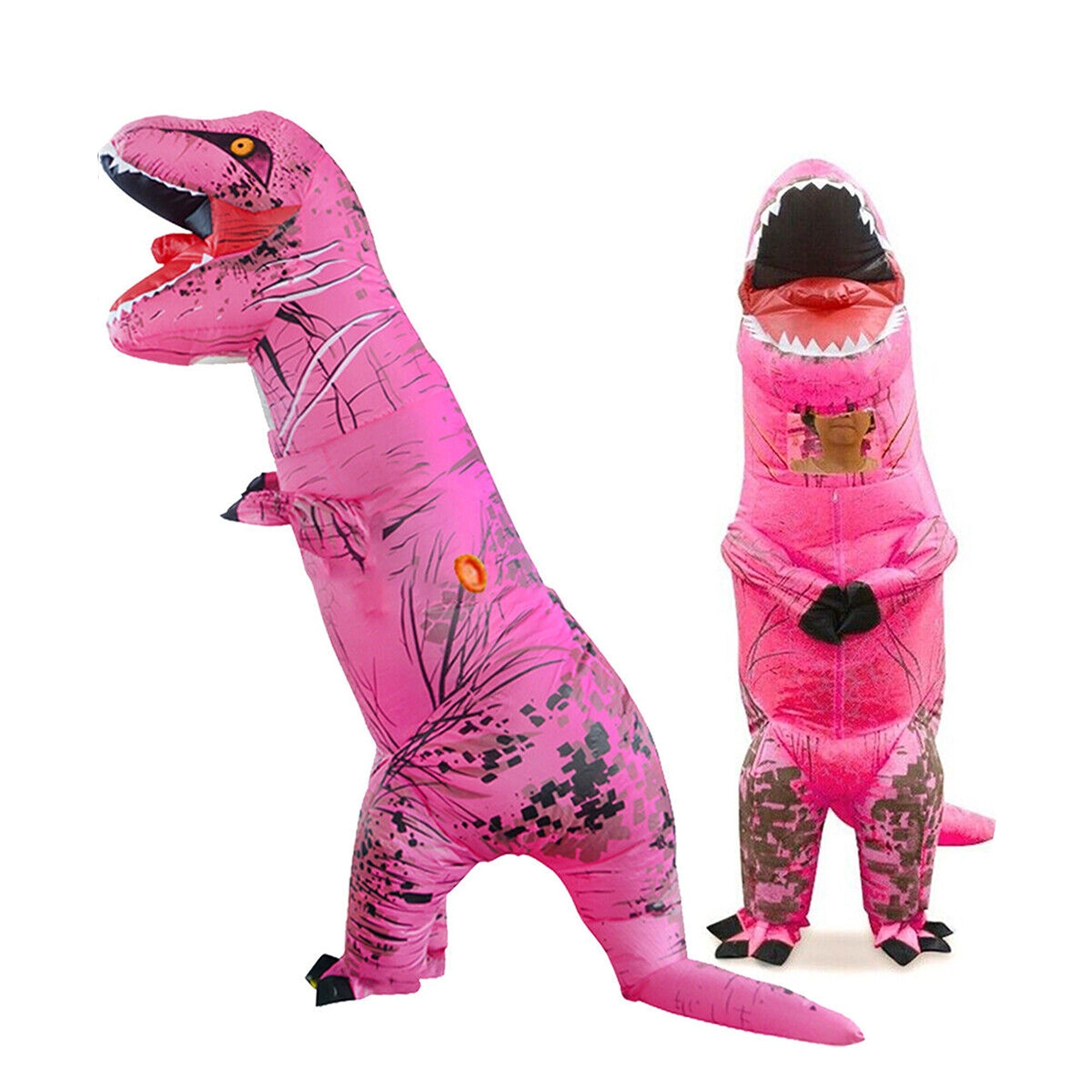 Buy Pink T Rex Inflatable Dino Costume - MyDeal Australia