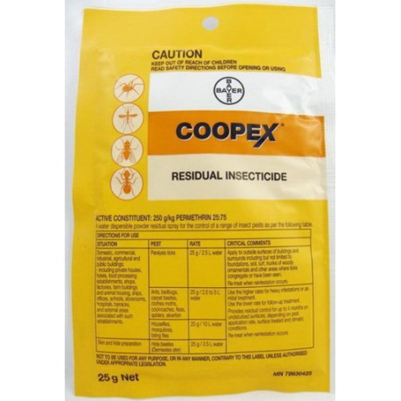 Buy Bayer Coopex Residual General Inseticide Sachet C5060 - MyDeal