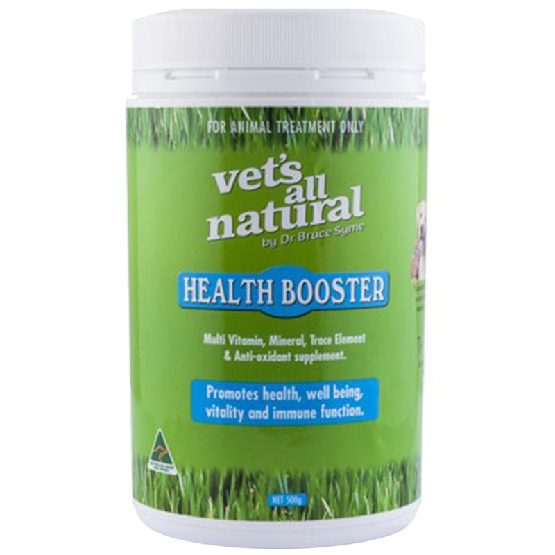 Buy Vets All Natural Health Booster Cat Dog Vitamin Supplement - 4 ...