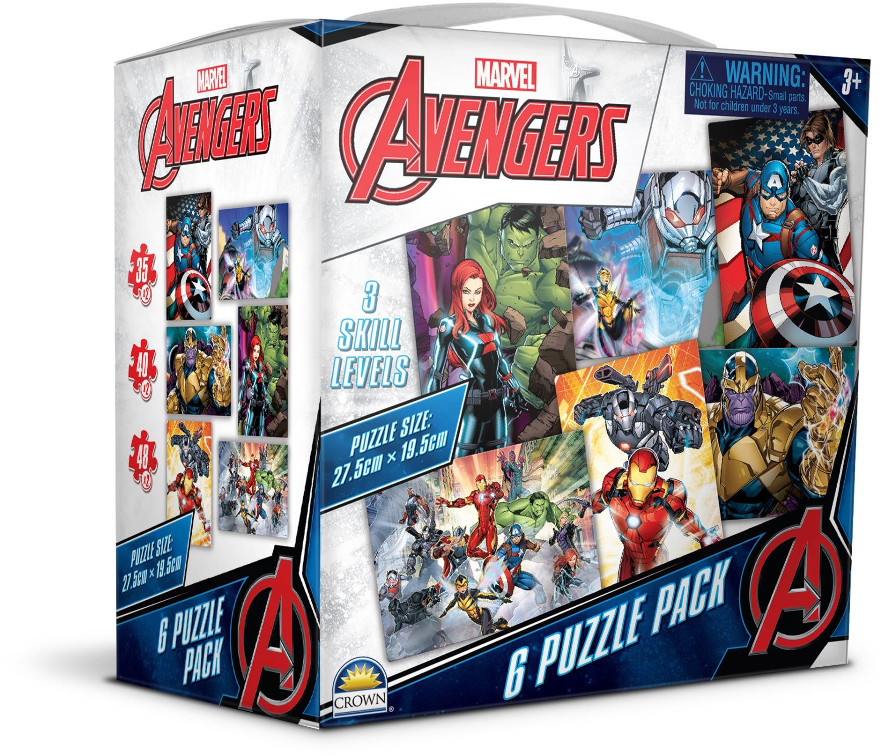 Buy Avengers 6 Puzzle Pack - MyDeal Australia