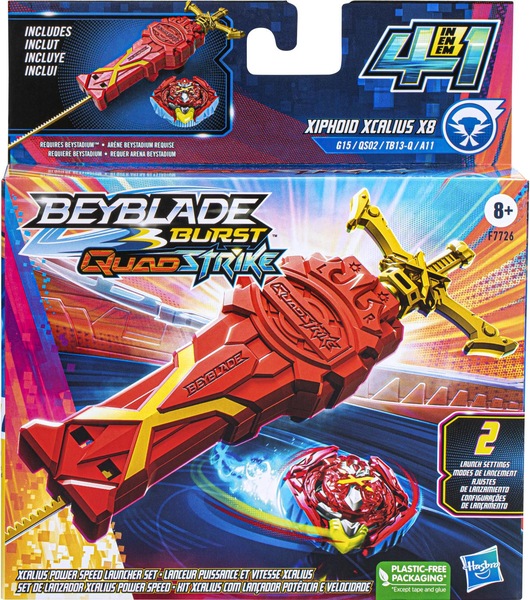 Buy Beyblades QS XCalius Power Speed Lau - MyDeal Australia